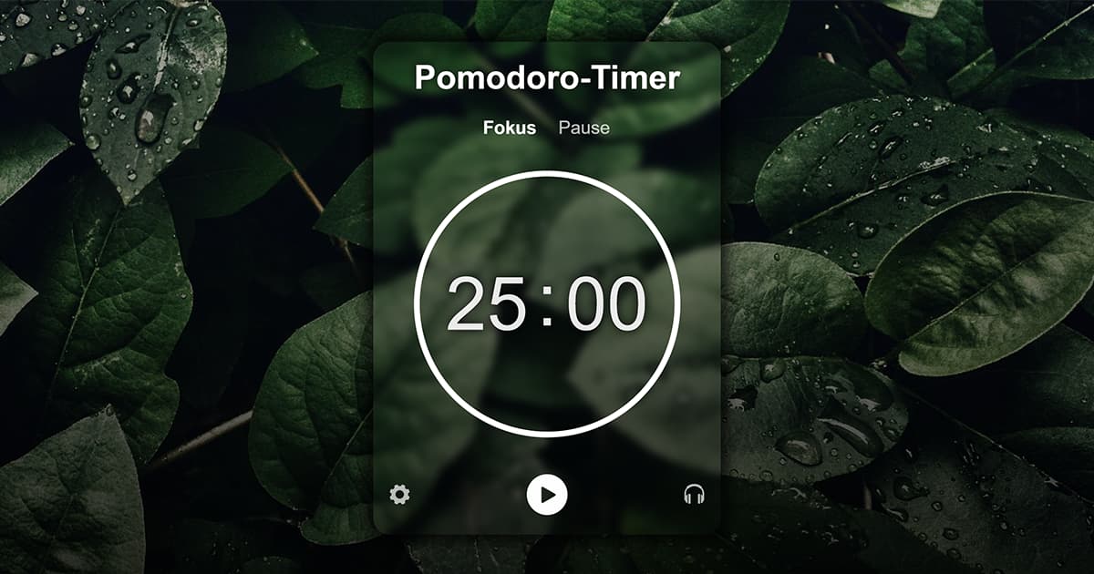Aesthetic Pomodoro Timer online | DeskSmile